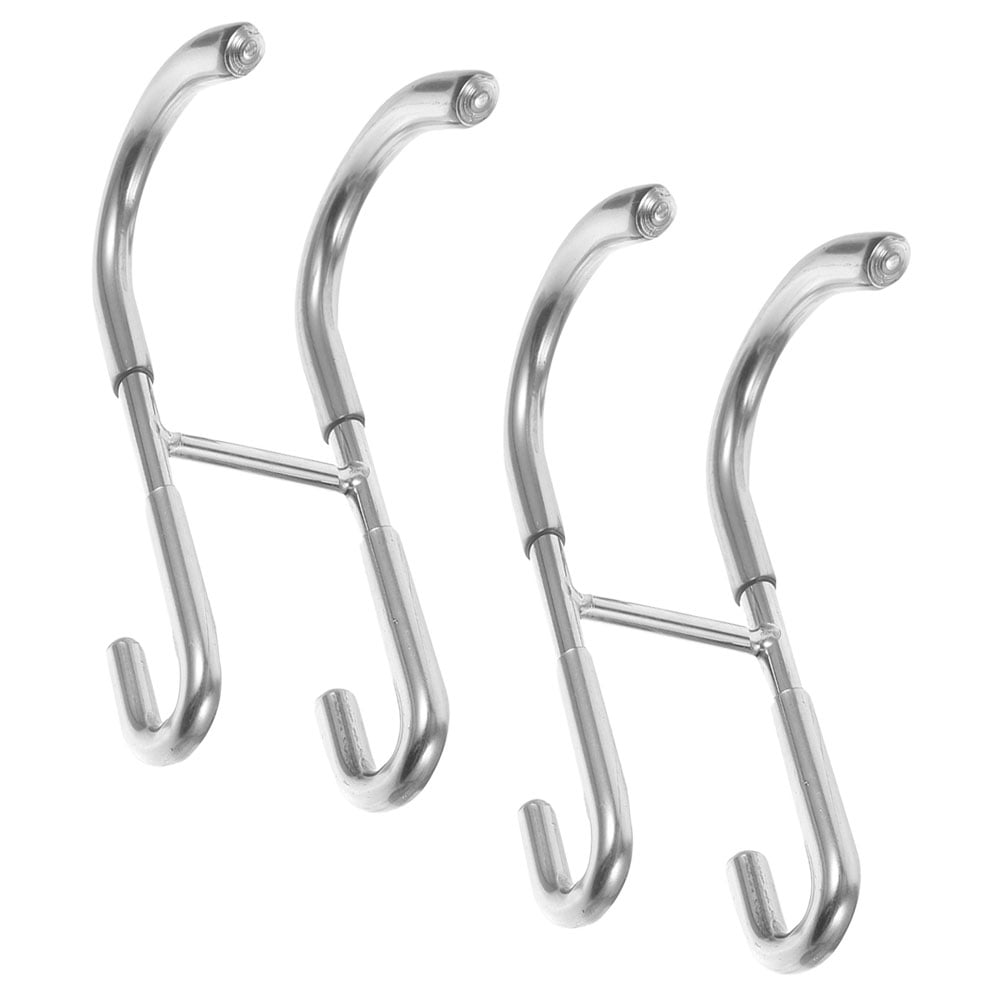 2 Pcs Glass Door Hook Hooks over The Shower Heavy Duty Hangers ...