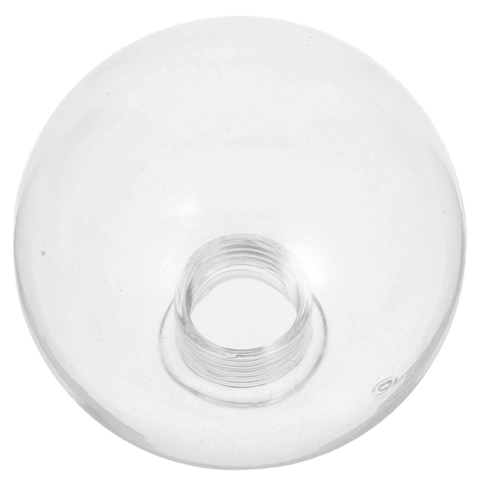 2 Pcs Glass Lamp Shade Replacement Globes Round Transparent - Walmart.com