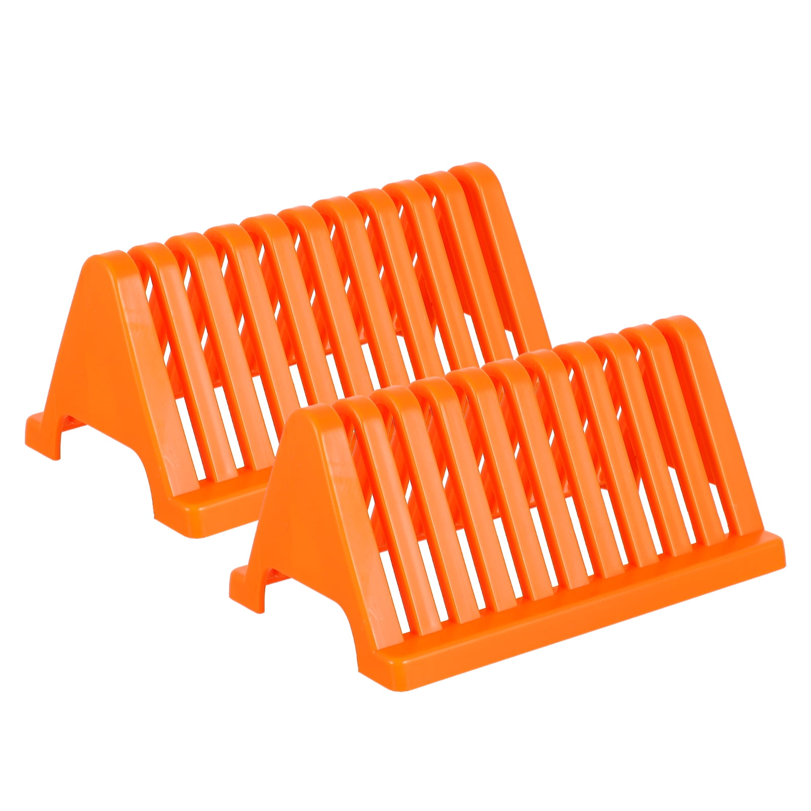 KALLORY PP Glass Slide Drain Racks for Kitchen Storage, Stable Design ...