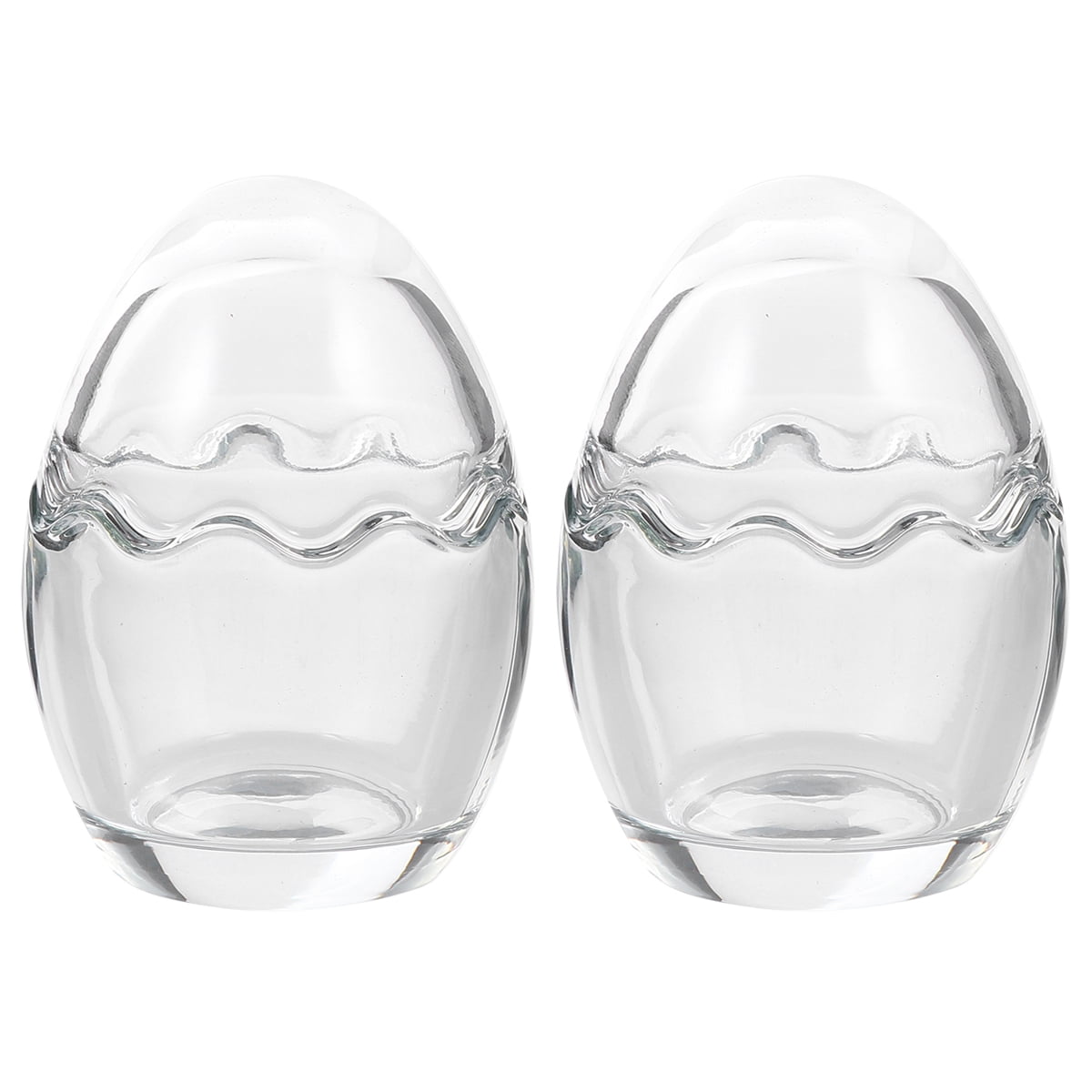 2 Pcs Glass Yogurt Cup Pudding Drinking Glasses Candy Molds Jars with ...