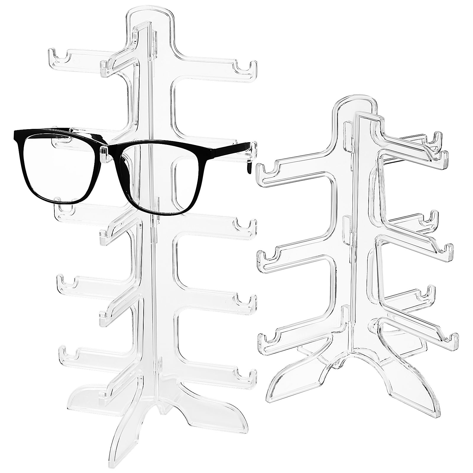 2 Pcs Glasses Stands Glasses Racks Sunglass Holders Display Organizers ...