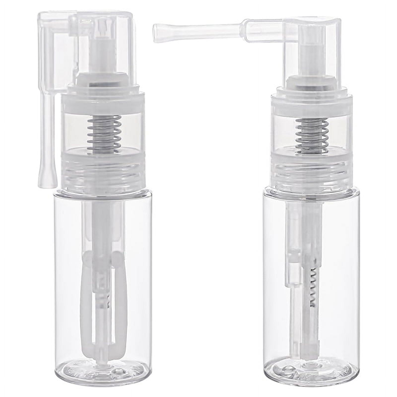 2 Pcs Glitter Duster Sprayer Transparent Craft Glitter -Bottle ...