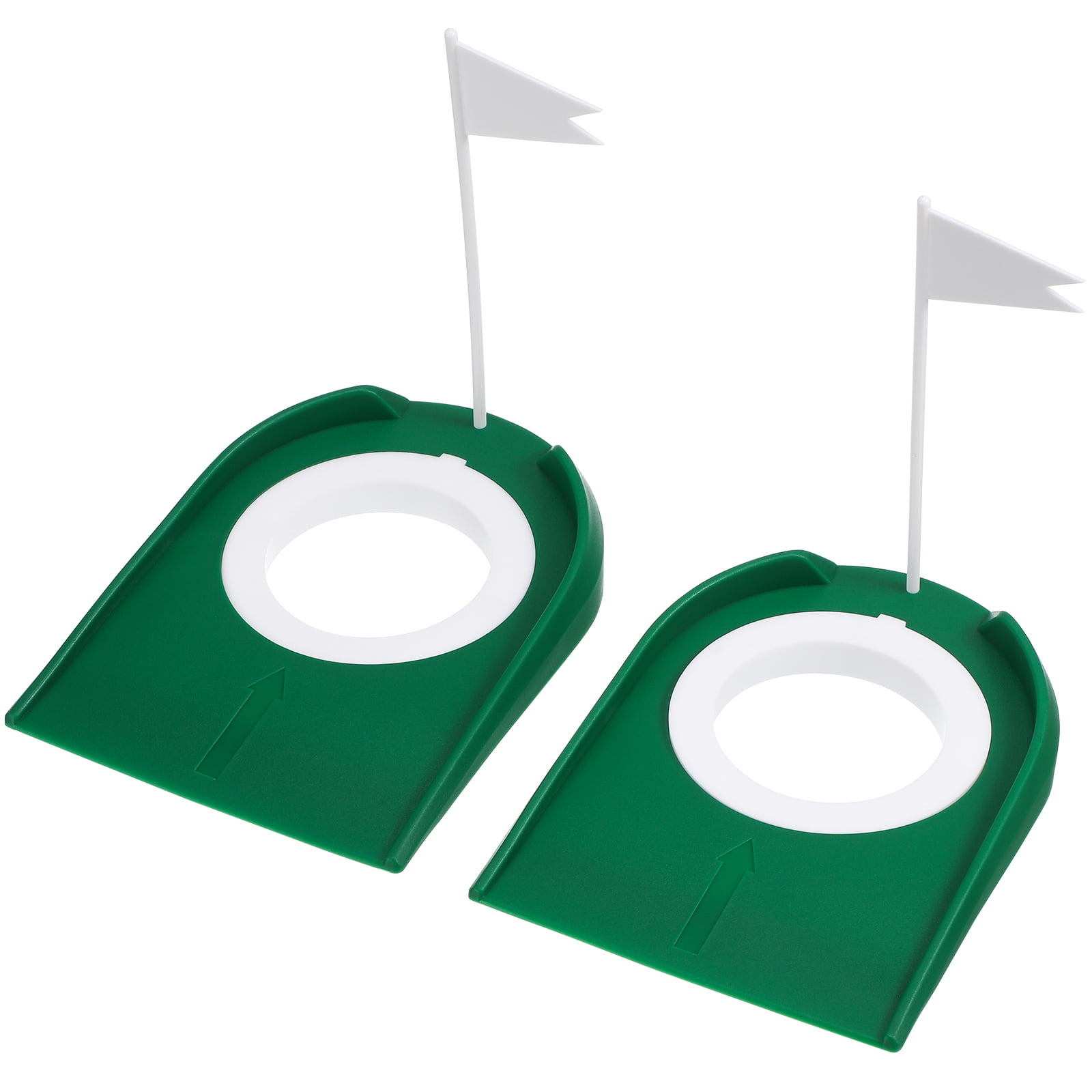 2 Pcs Golf Accessories Golf Hole Cup Putting Aid Golf Putting Disc Mini ...