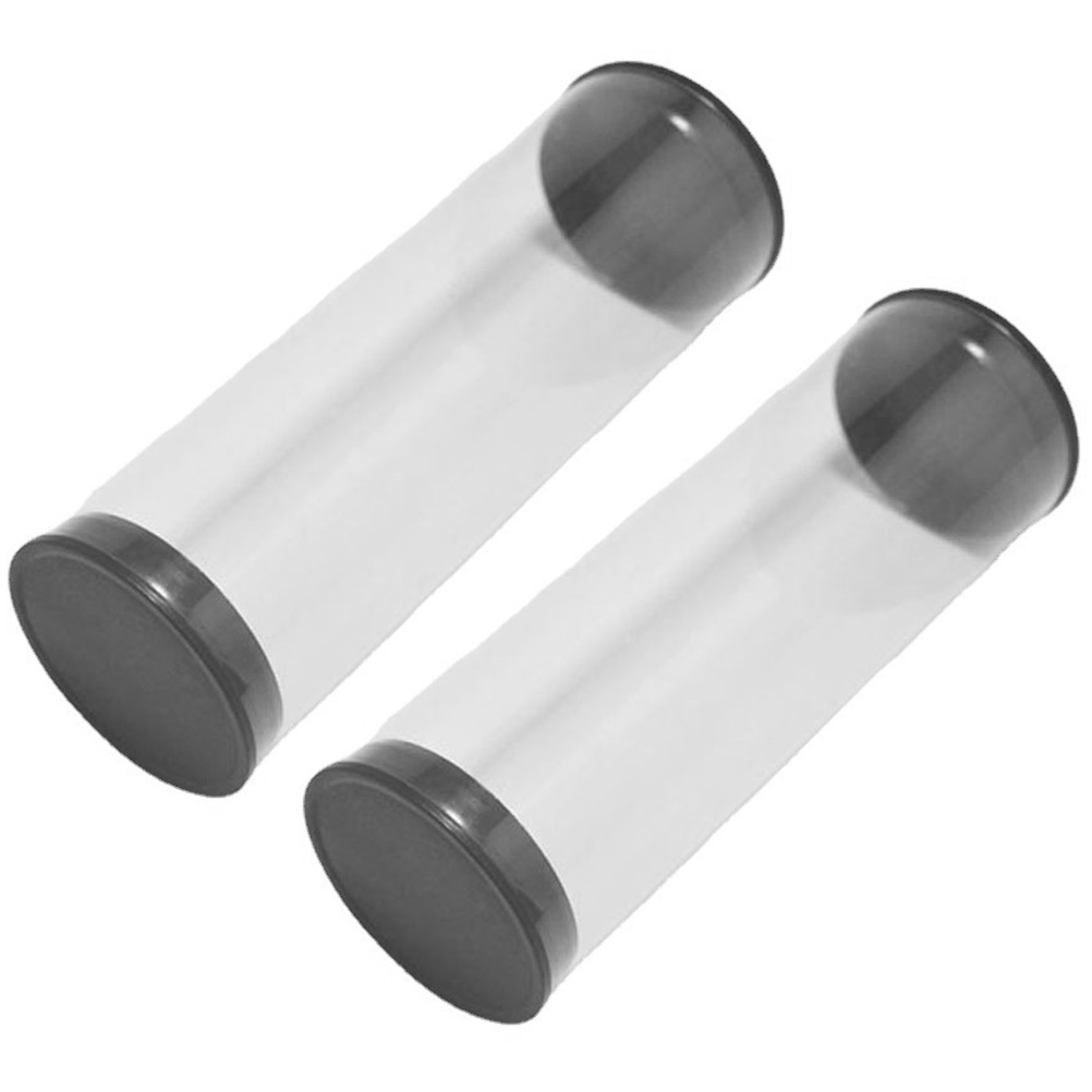 2 Pcs Golf Ball Tube and Barrel Transparent Round Plastic Packaging Box ...