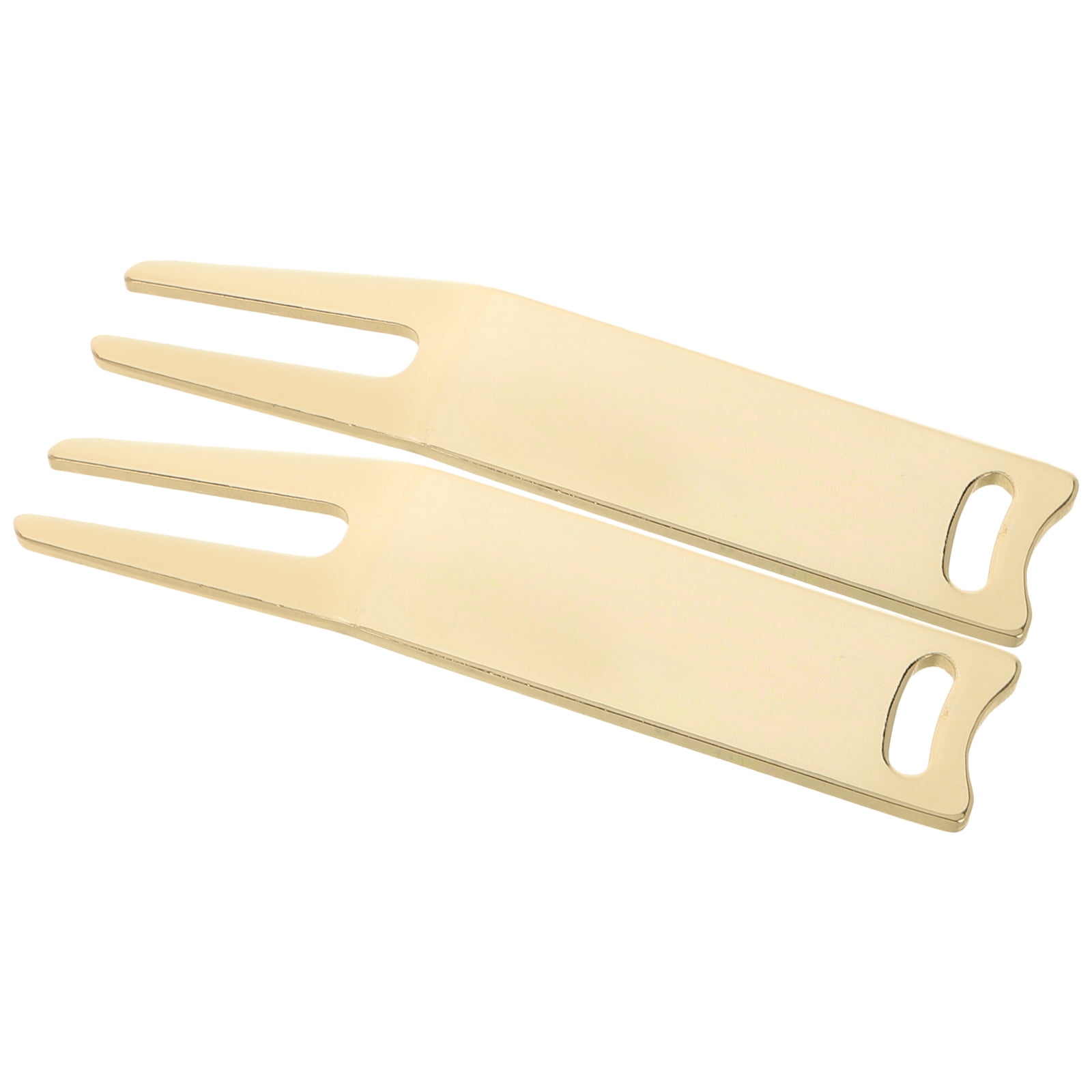 2 Pcs Golf Green Fork Heat Deflector Mod Blank Ball Accessories Toy ...