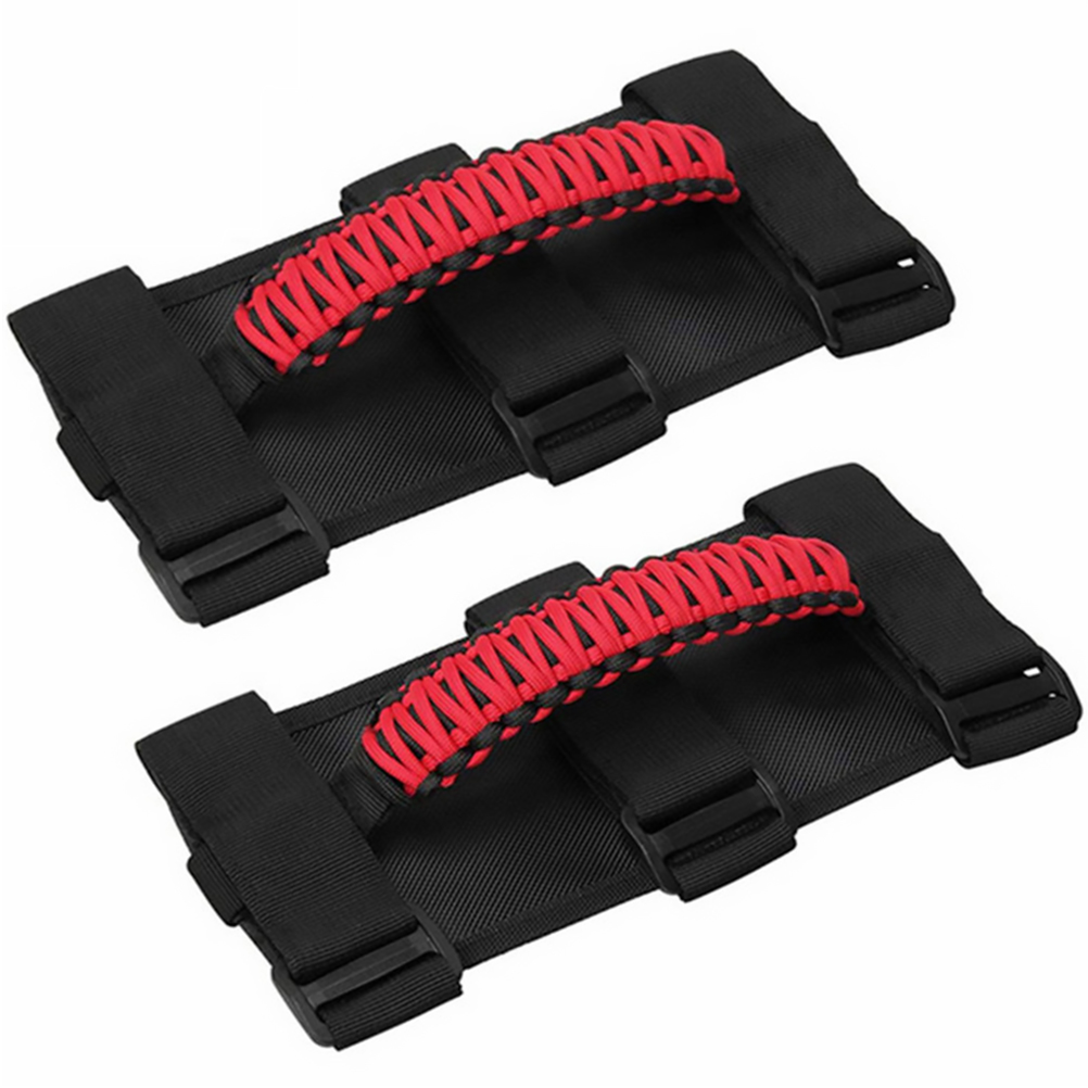 2 Pcs Grab Handles Grips Latch Sturdy Roof Handlebar Car Assist ...