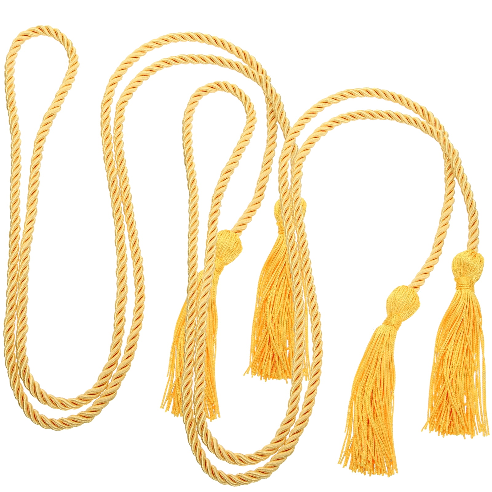2 Pcs Graduation Honor Rope Braided Cords Tassel For Fringe Decor Party ...