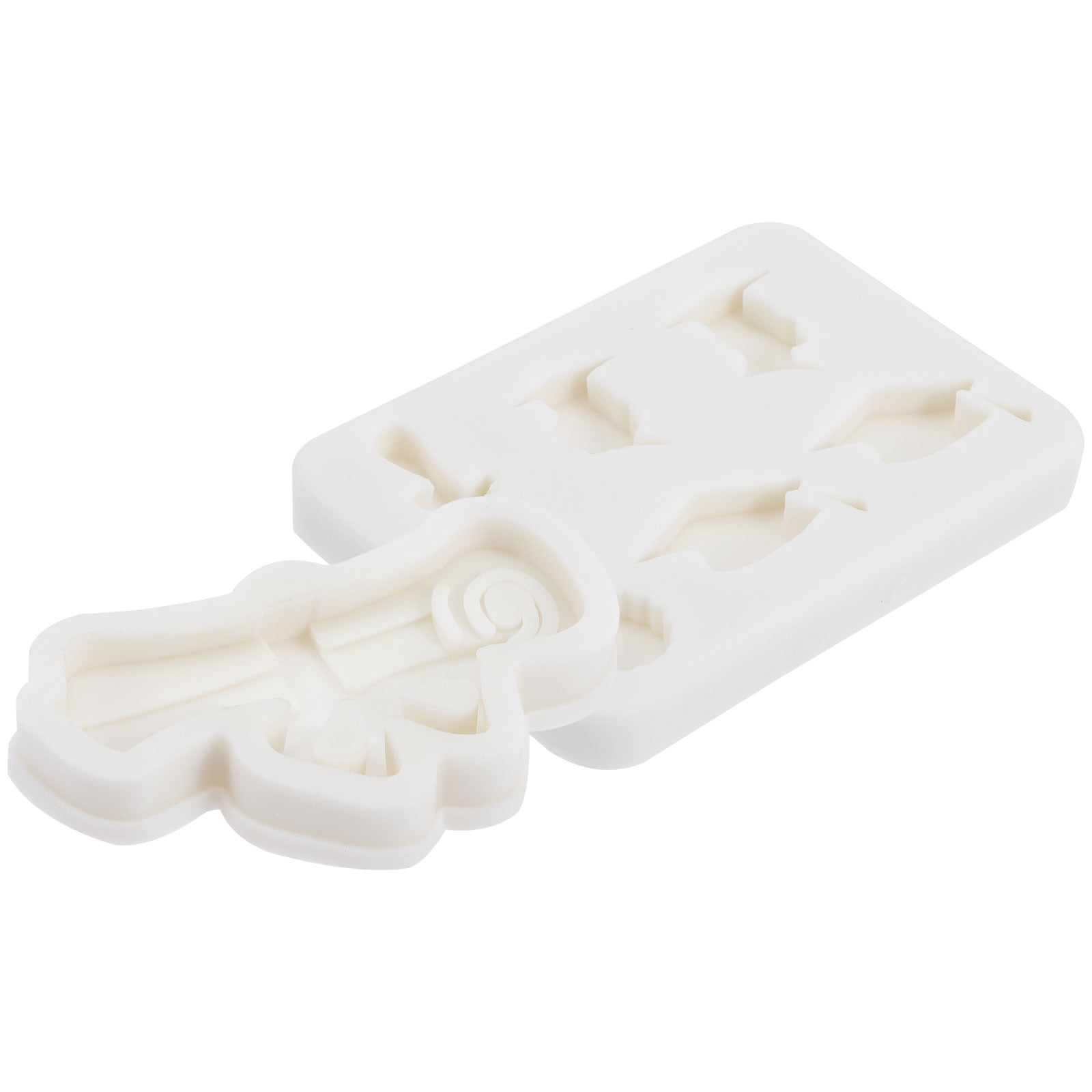 2 Pcs Graduation Key Mold Crafts Mould Decor Gummy Molds Party Favor ...