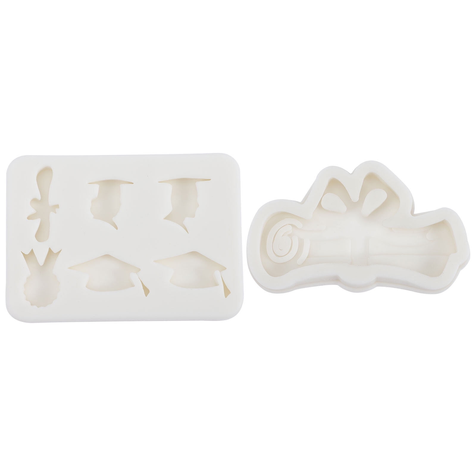 2 Pcs Graduation Key Mold Resin Crafts Decor Grad Party Favor ...