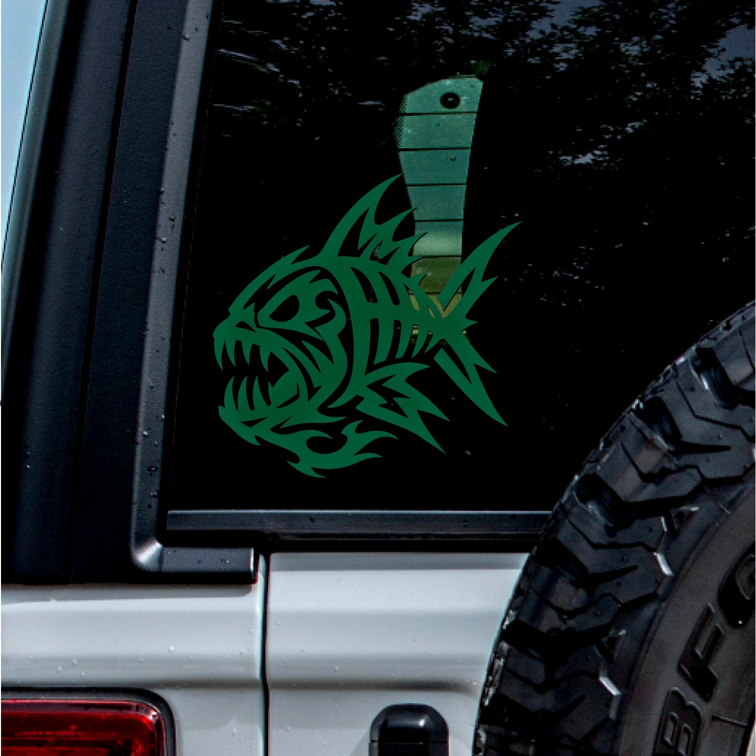 (2 Pcs Green 11.2'' x 11.0'') - No Background - Waterproof of Skeleton ...