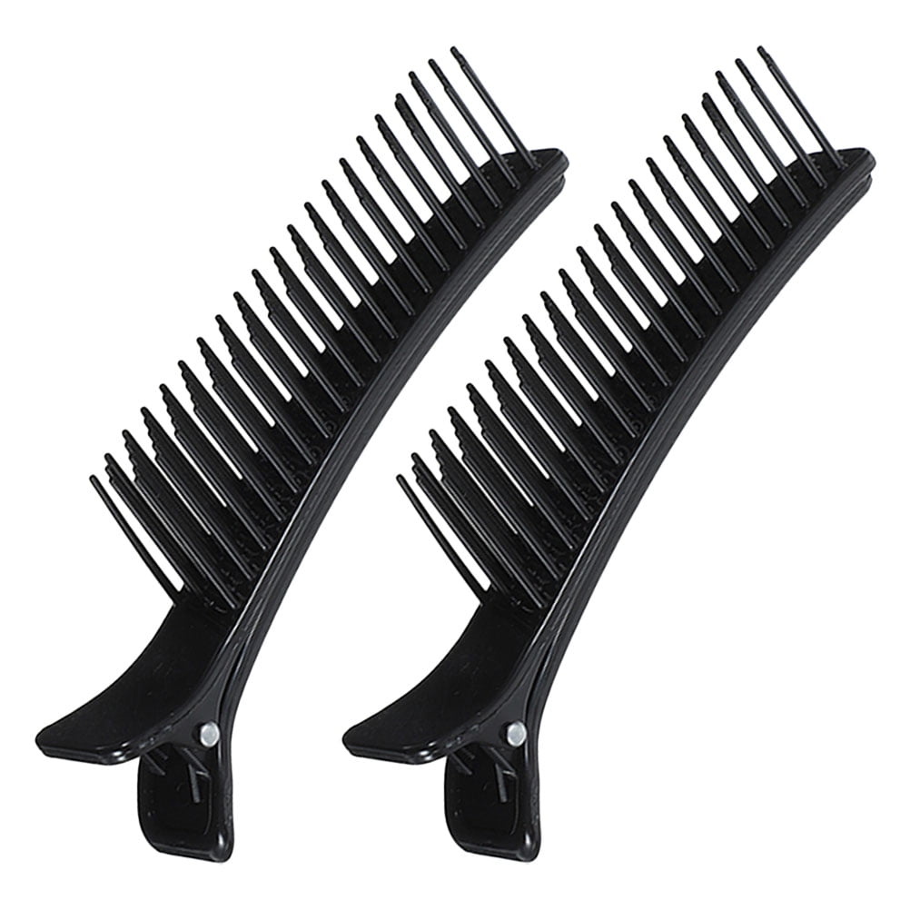 Black Hair Clips for Styling Sectioning Grip Made of Plastic with ...