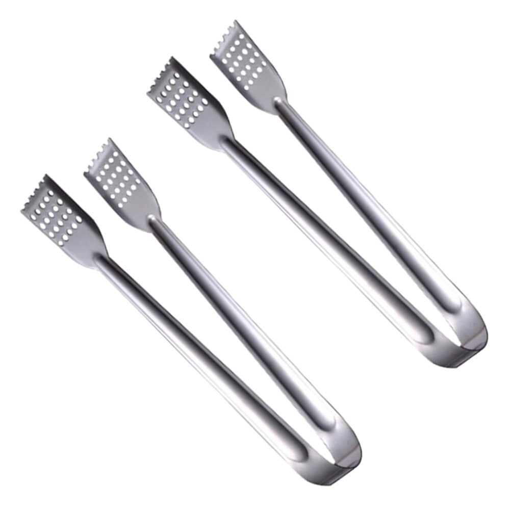 2 Pcs Grips Securely Food Tong Lightweight Clip Buffet Tongs Bread ...