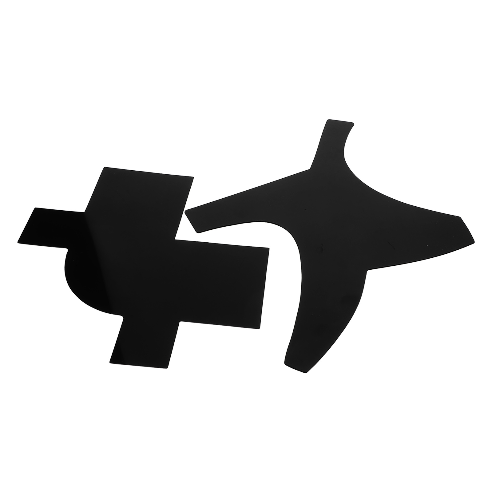 2 Pcs Hairline Design Card Men Hairline Shaping Tool Hairline Enhancing ...