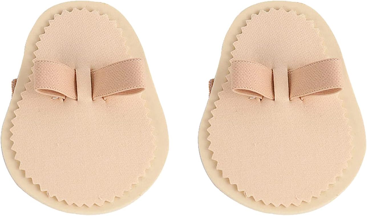 2 Pcs Hallux Valgus Toe Separator Diabetic Foot Care Two Toes Flesh ...