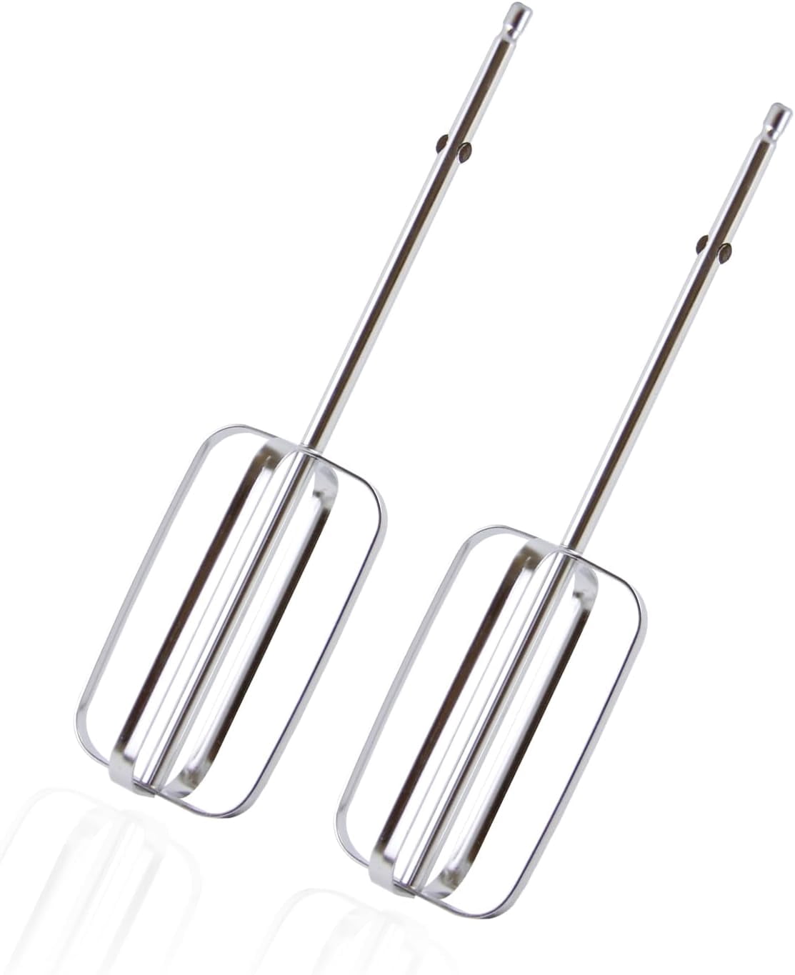 2 Pcs Hand Mixer Attachments Beaters, Beaters Kitchen Stainless Steel ...