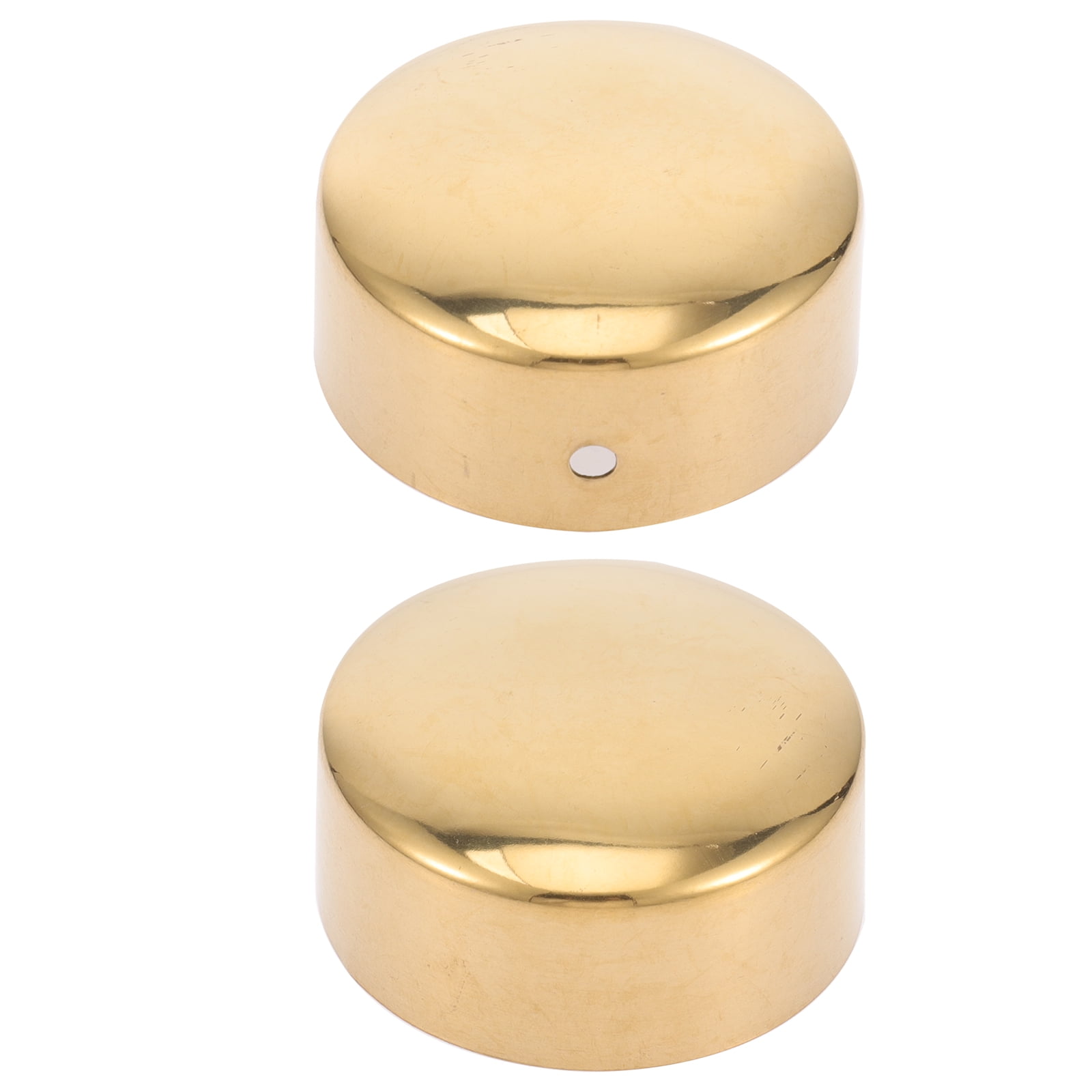 2 Pcs Hand Rest Railing Handrail End Cap Stainless Metal Plugs for ...