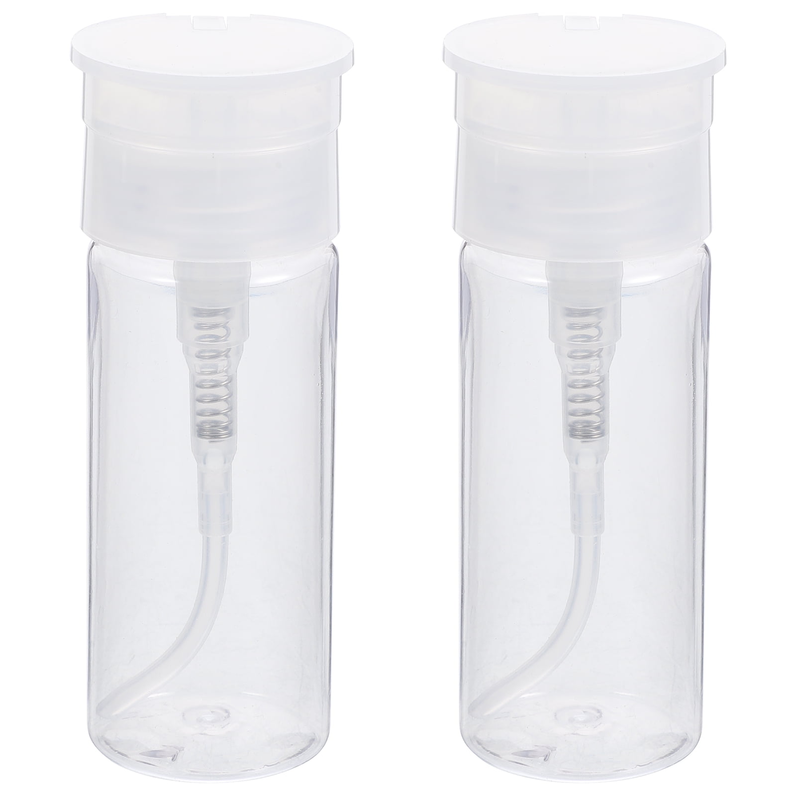 2 Pcs Hand Soap Dispenser Bottles Press The Cleansing Water Travel ...