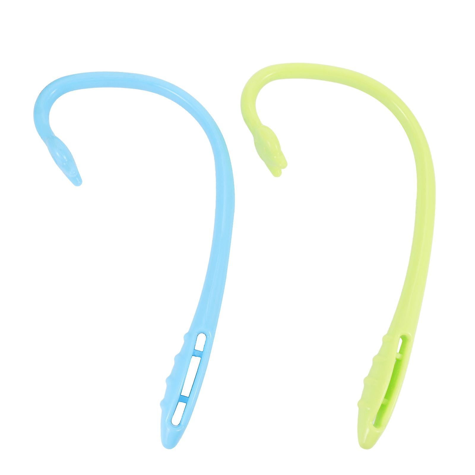 2 Pcs Hand Tools Plastic Massage Stick Lower Back Massage Neck Massager ...