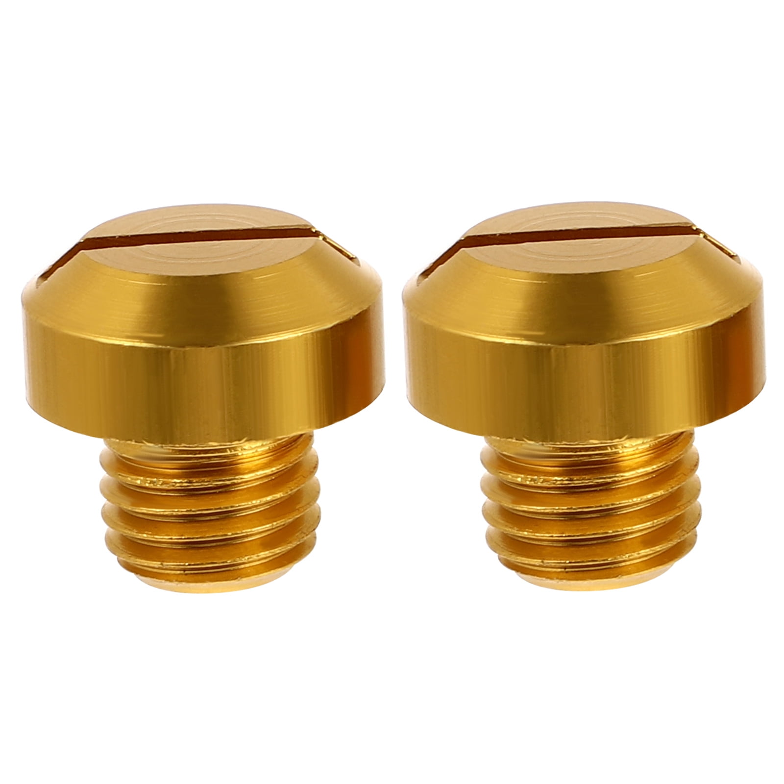 2 Pcs Handlebar Light Mirror Screw Professional Screw 2X2cm Golden ...