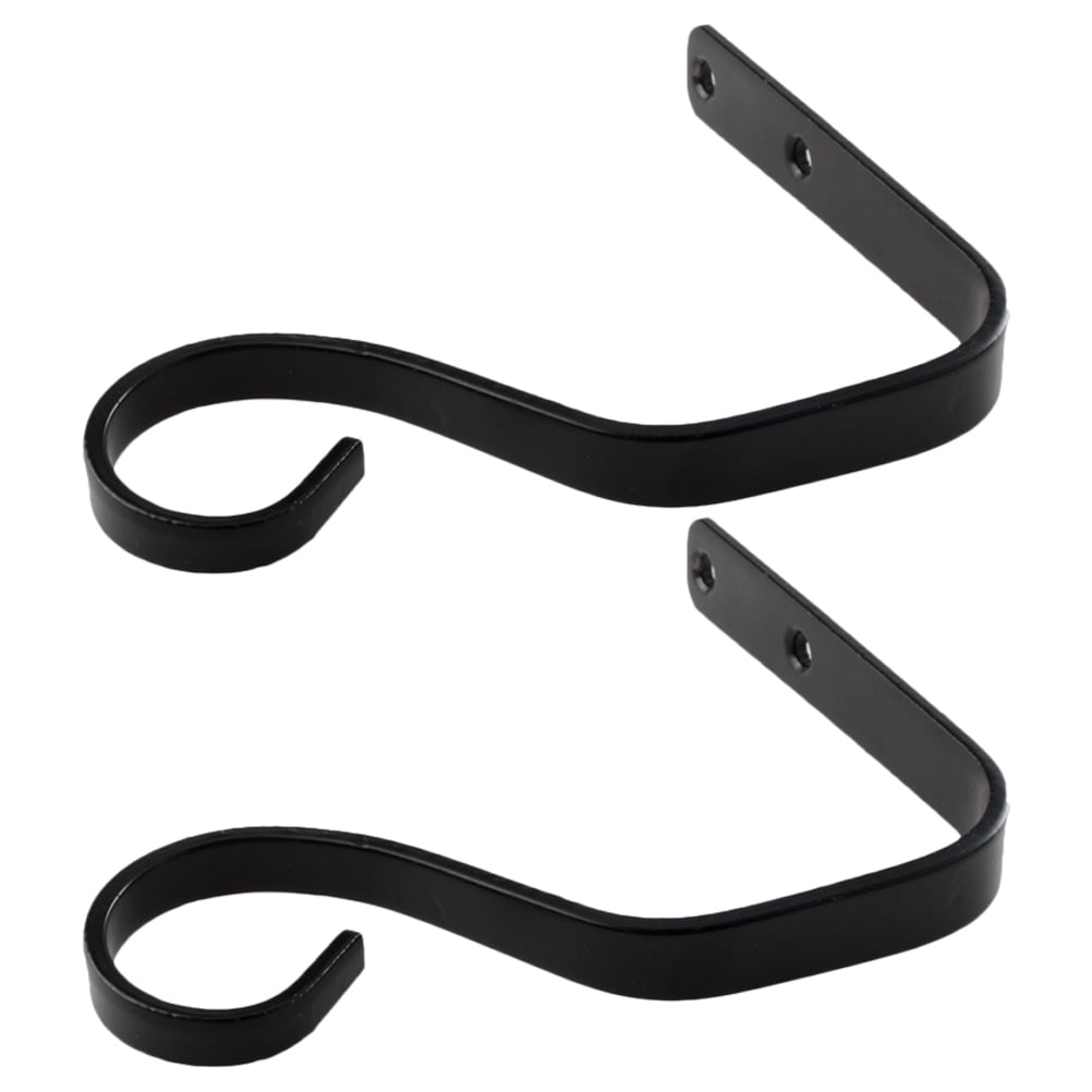 2 Pcs Hanging Plant Support Bracket Stand Indoor Lantern Flower Basket ...