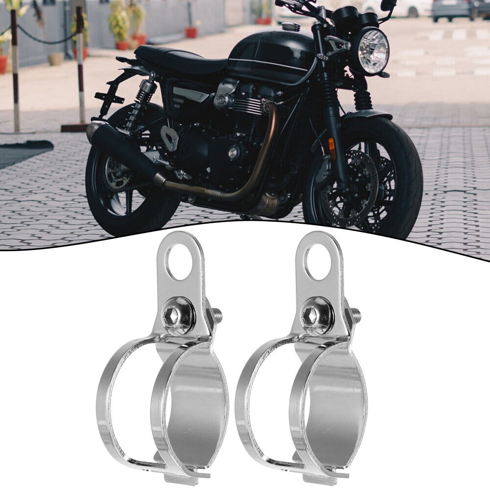 2 Pcs Headlight Brackets Motorcycle Fork Indicator Bracket Lamp Holder ...