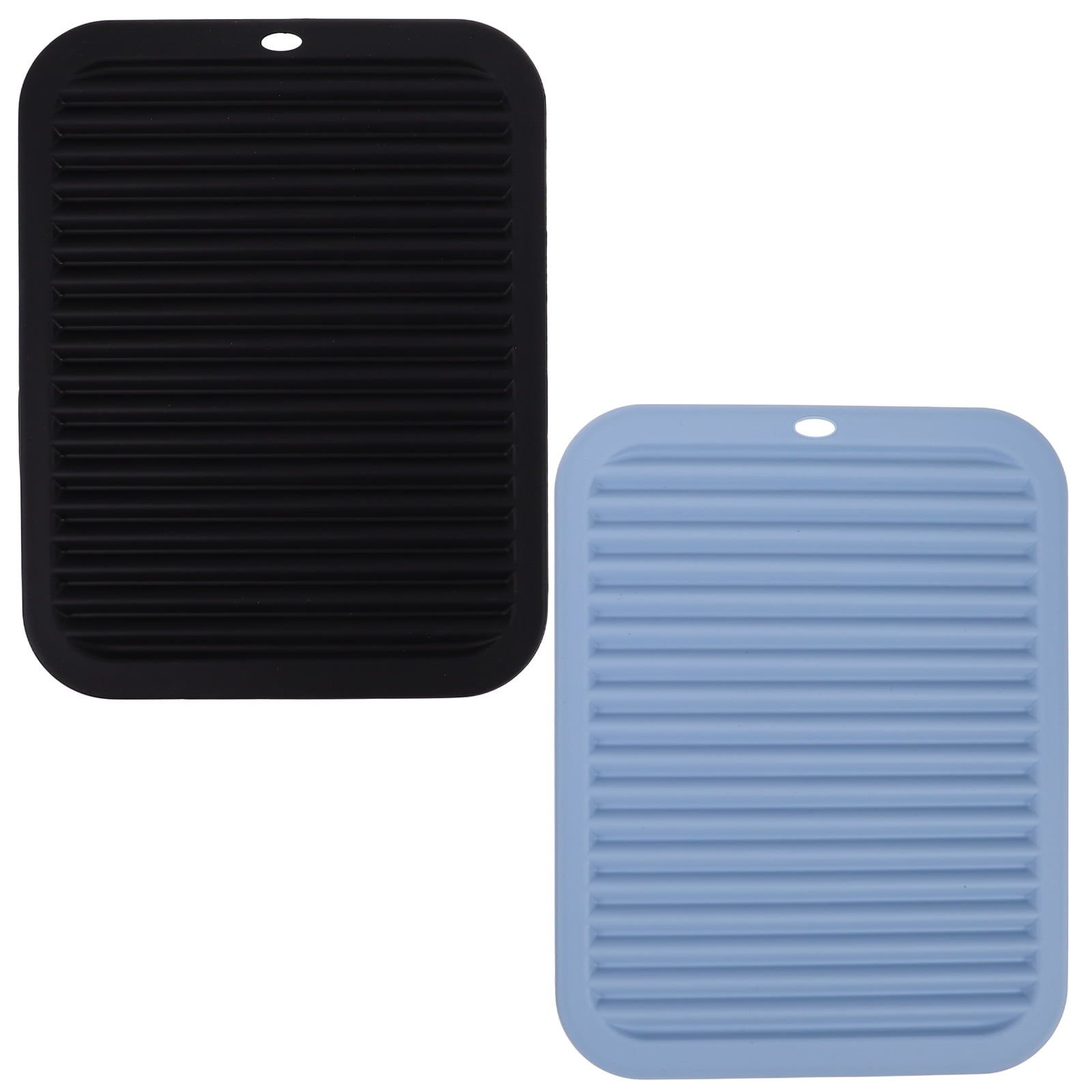 2 Pcs Heat Insulation Pads Heat-resistant Silicone Pad 30.00X23.00X1 ...