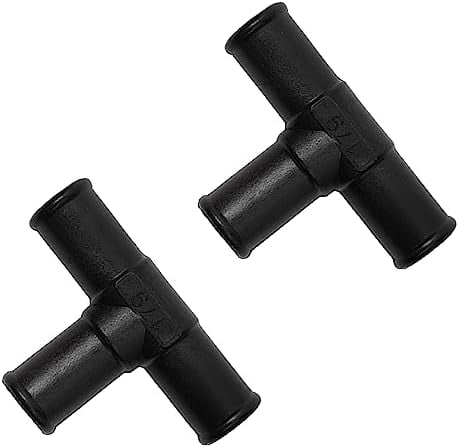 2 Pcs Heater Water Inlet Pipe, Coolant By-Pass T Split Pipe 87248-08030 ...