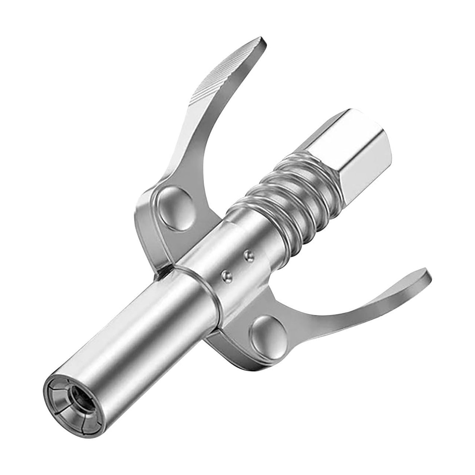 2 Pcs Heavy Duty Grease Gun No Leak Tool Tip with Lock Handle Stainless ...