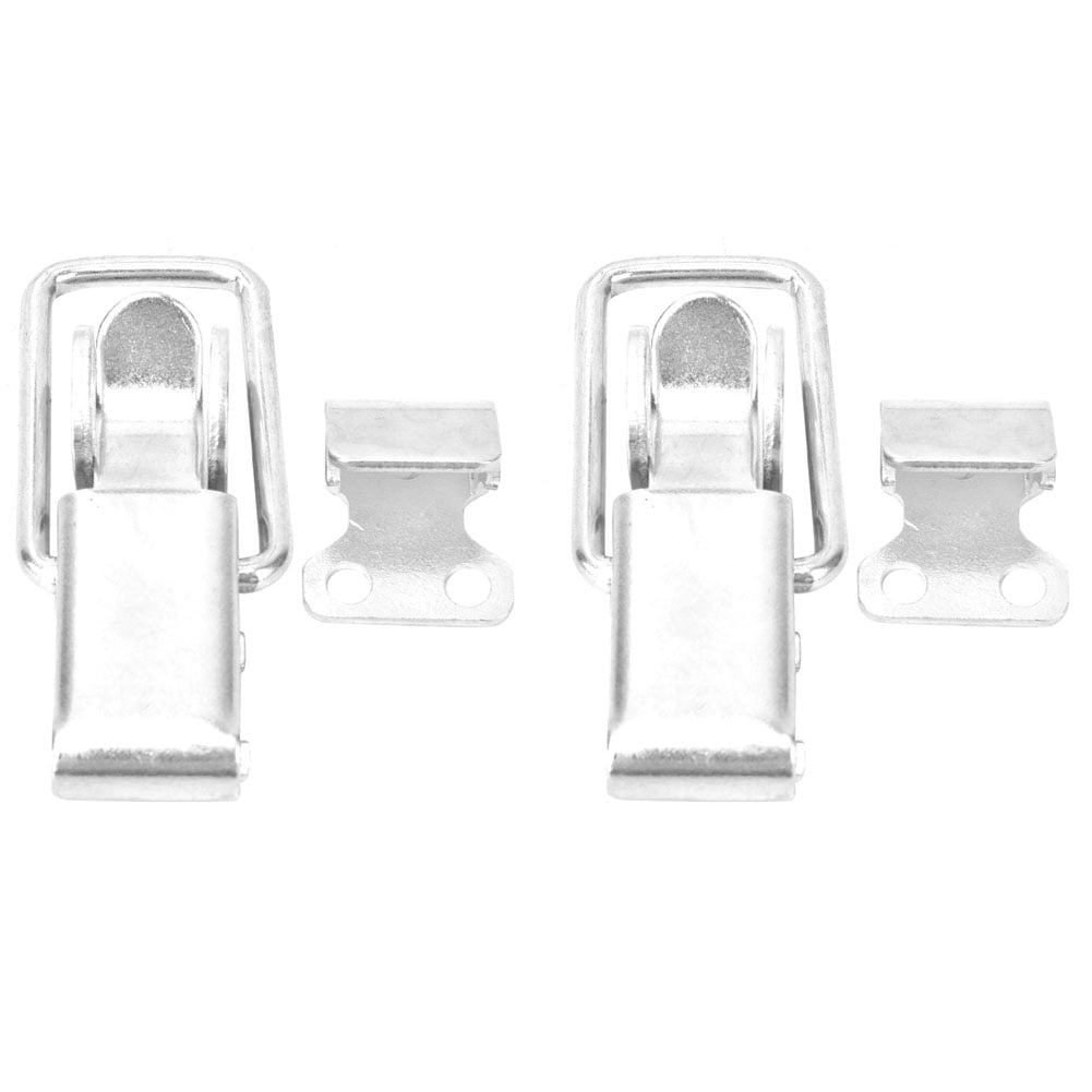 2 Pcs Heavy Duty Hasp Latch Adjustable Box Catch Clasp Chest Case Hasp ...