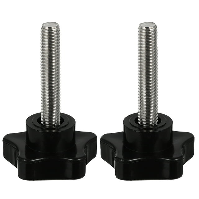 2 Pcs Hex Shaped Grips Star Knob Star Knob Screws Clamping Screw Knobs ...