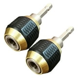 2 Pcs Hexagonal Electric Drill Connector Socket Receptacle Outlet ...