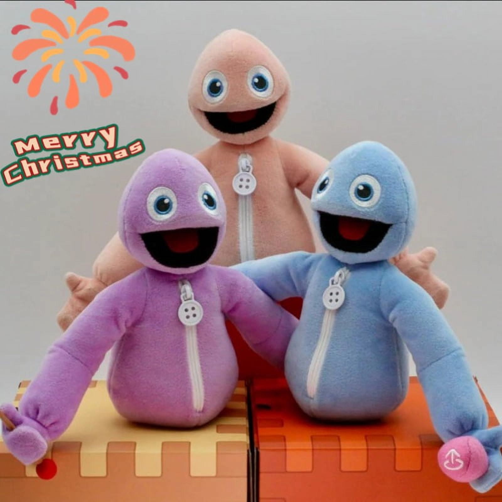 2 Pcs Hide and Seek Plush, Christmas Plushies Toy for Fans, Realistic ...