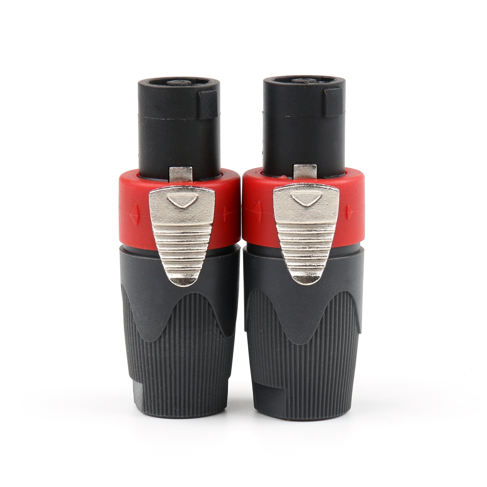 2 Pcs High Quality Speakon 4 Pin Male Plug Compatible Audio Cable ...