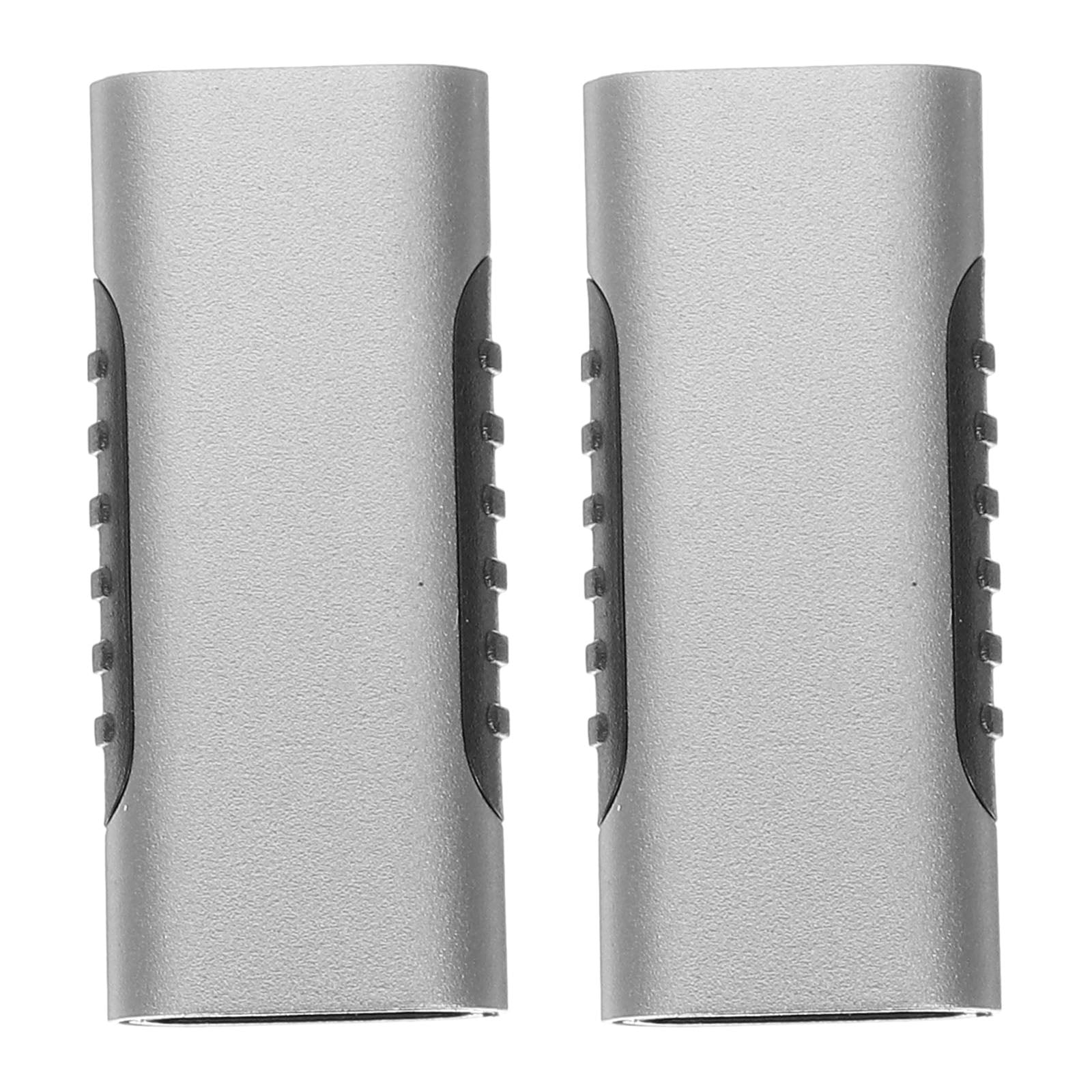 2 Pcs High Speed Transmission USB Type C Extender Adapter Silver ...
