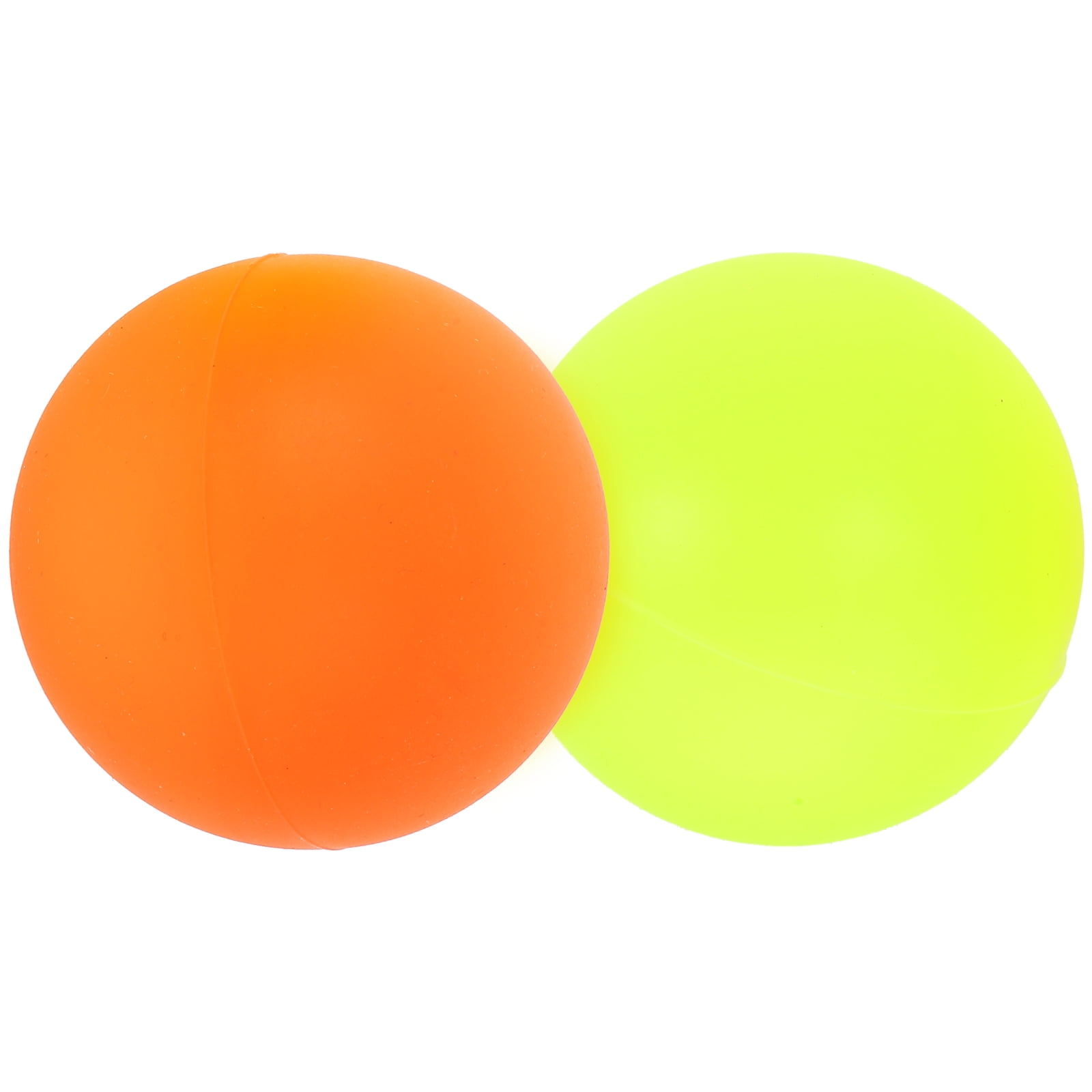 REOFLYUP Massage Lacrosse Ball Green Silicone 2Pcs Trigger Point ...
