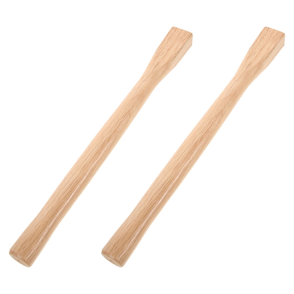 2 Pcs Hoe Wooden Handle Handles Garden Work Handle Wooden Hoe Handle ...
