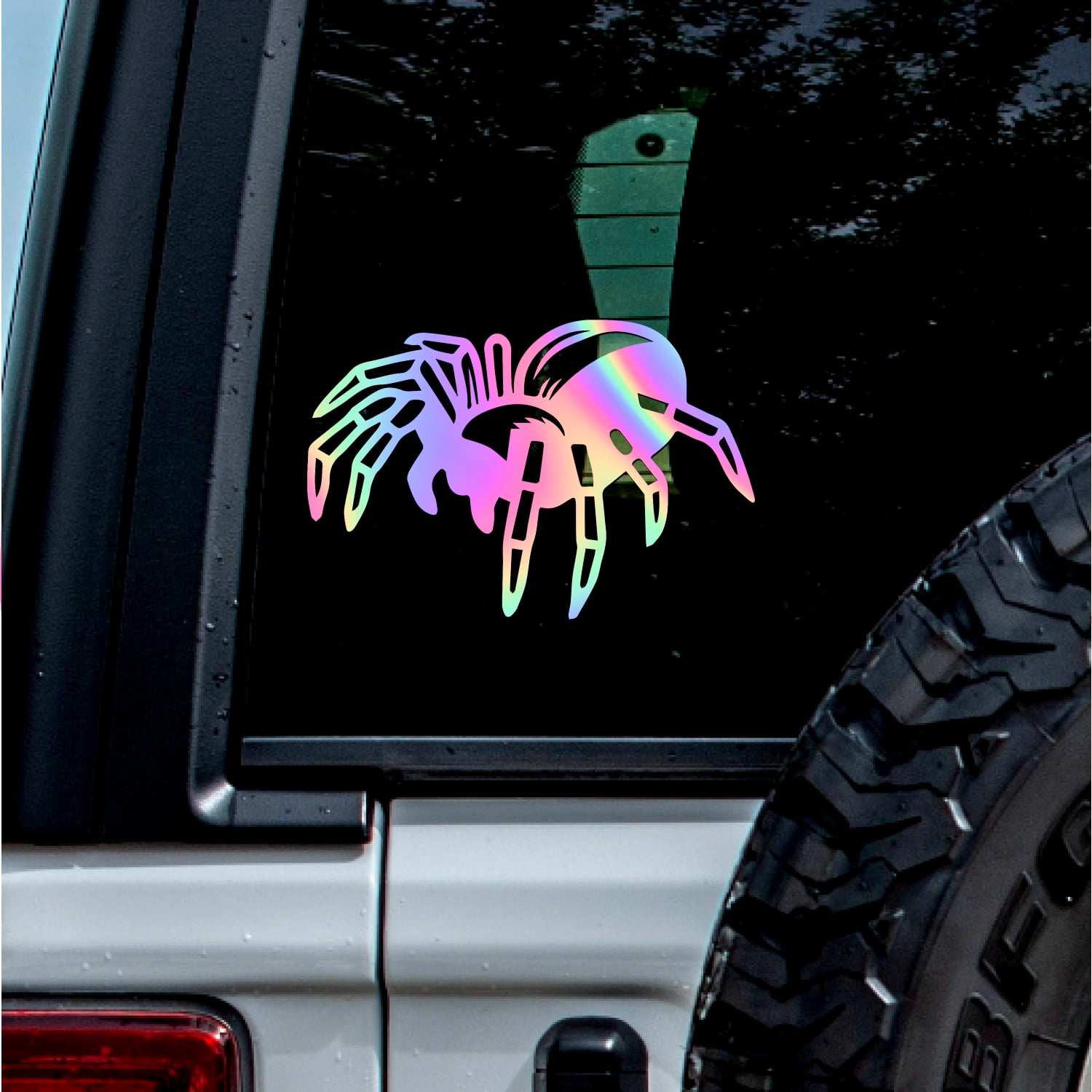 (2 Pcs, Hologram, 12'' X 8'') Transparent Adhesive Decal Sticker Of ...
