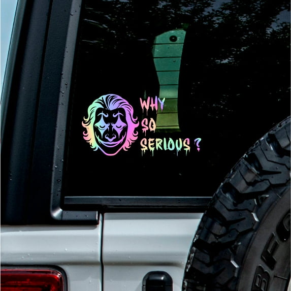 (2 Pcs, Hologram, 14'' X 7.3'') Transparent Adhesive Decal Sticker Of ...