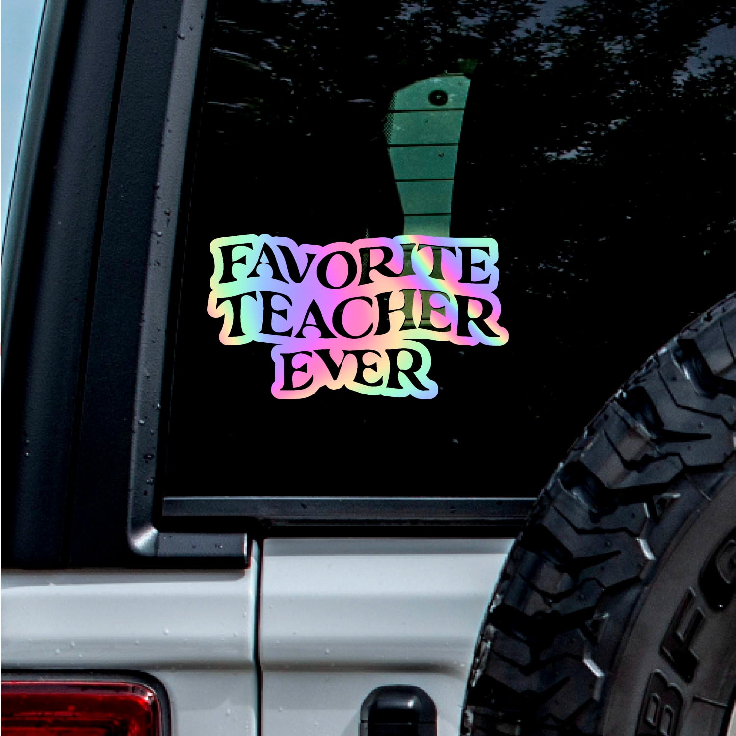 (2 Pcs, Hologram, 2.8'' X 1.5'') Transparent Adhesive Decal Sticker Of ...