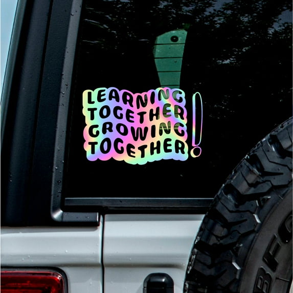 (2 Pcs, Hologram, 3.8'' X 2.5'') Transparent Adhesive Decal Sticker Of ...