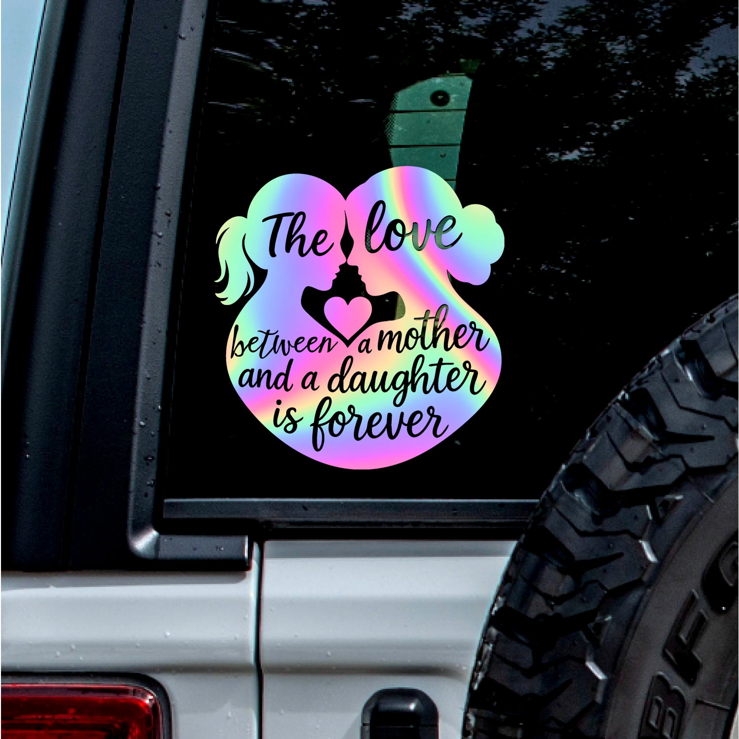 (2 Pcs Hologram 3.8'' x 4.0'') - No Background - Waterproof of Mother ...