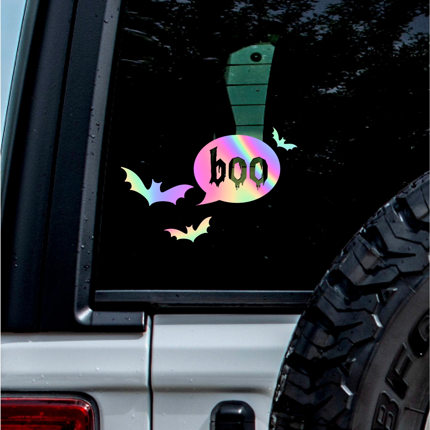 (2 Pcs, Hologram, 4.8'' X 3.1'') Transparent Adhesive Decal Sticker Of ...