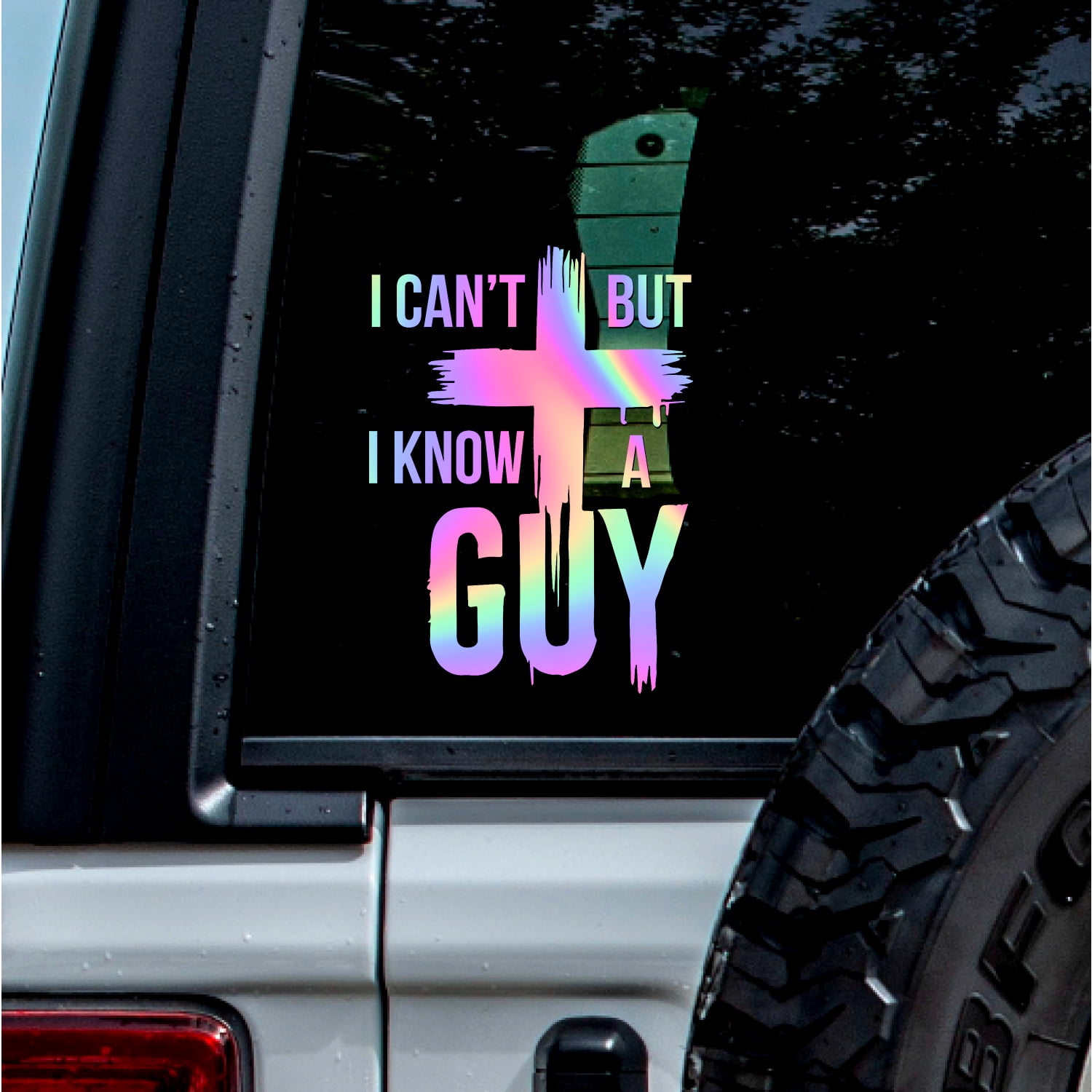(2 Pcs, Hologram, 4.8'' X 6.6'') Transparent Adhesive Decal Sticker Of ...