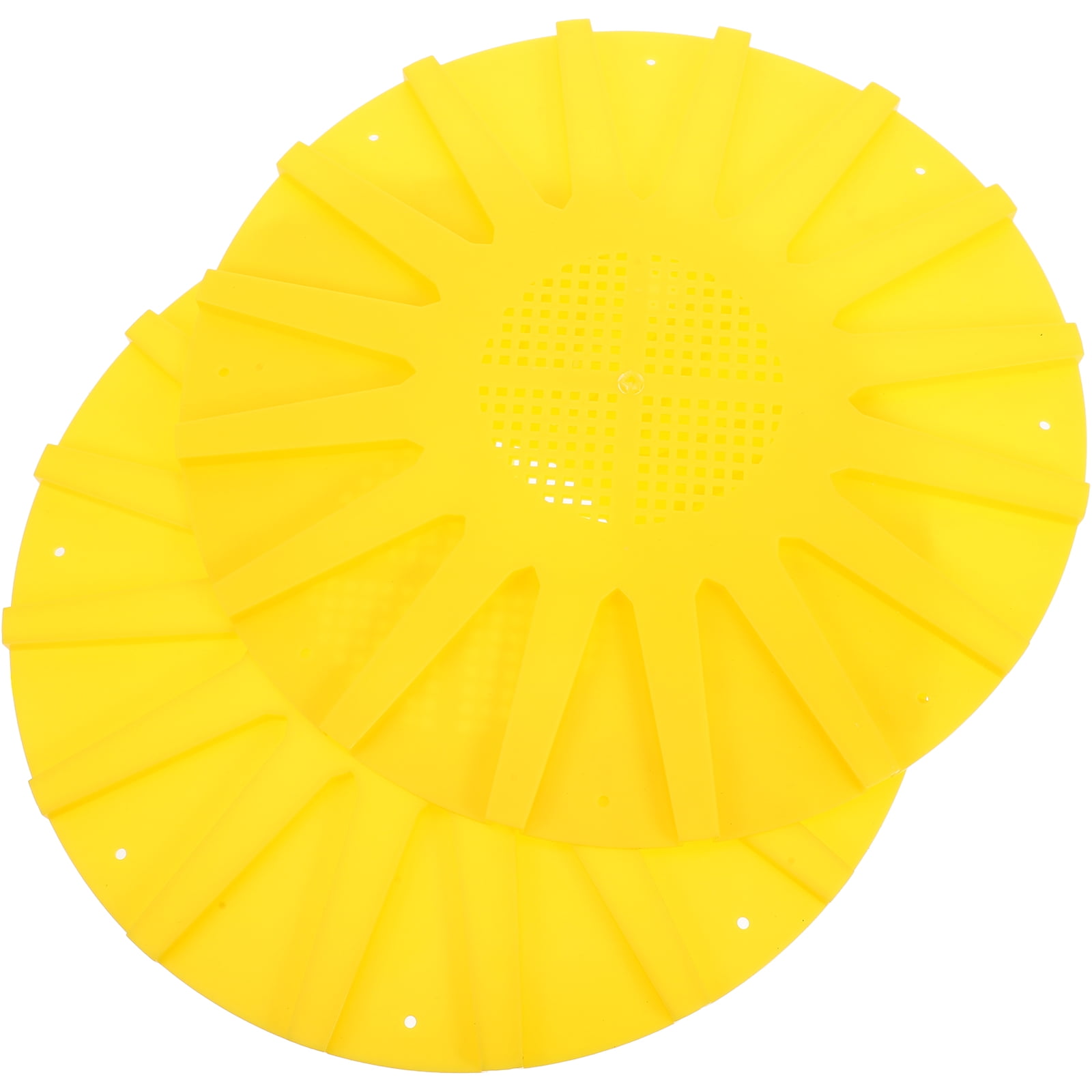 2 Pcs Honeycomb Exit Disk Hive Gate for Bucket Bees Beeswax Yellow ...