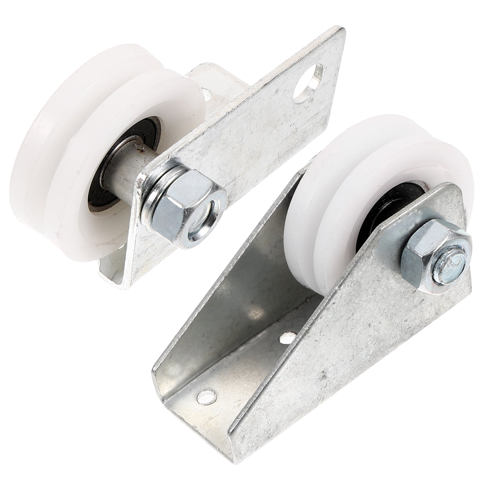 2 Pcs Hood Pulley Wardrobe Wheels Sliding Door Pulley Wardrobe Pulley ...