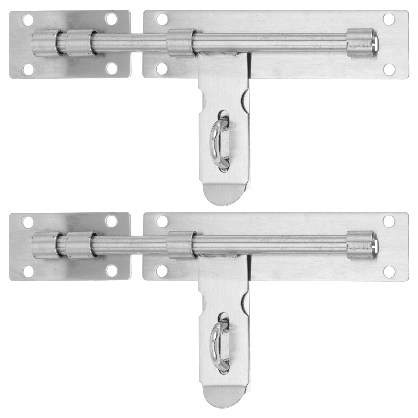 2 Pcs Hook Adjustable Deadbolt Lock Door Latch Slide Latches - Walmart.com