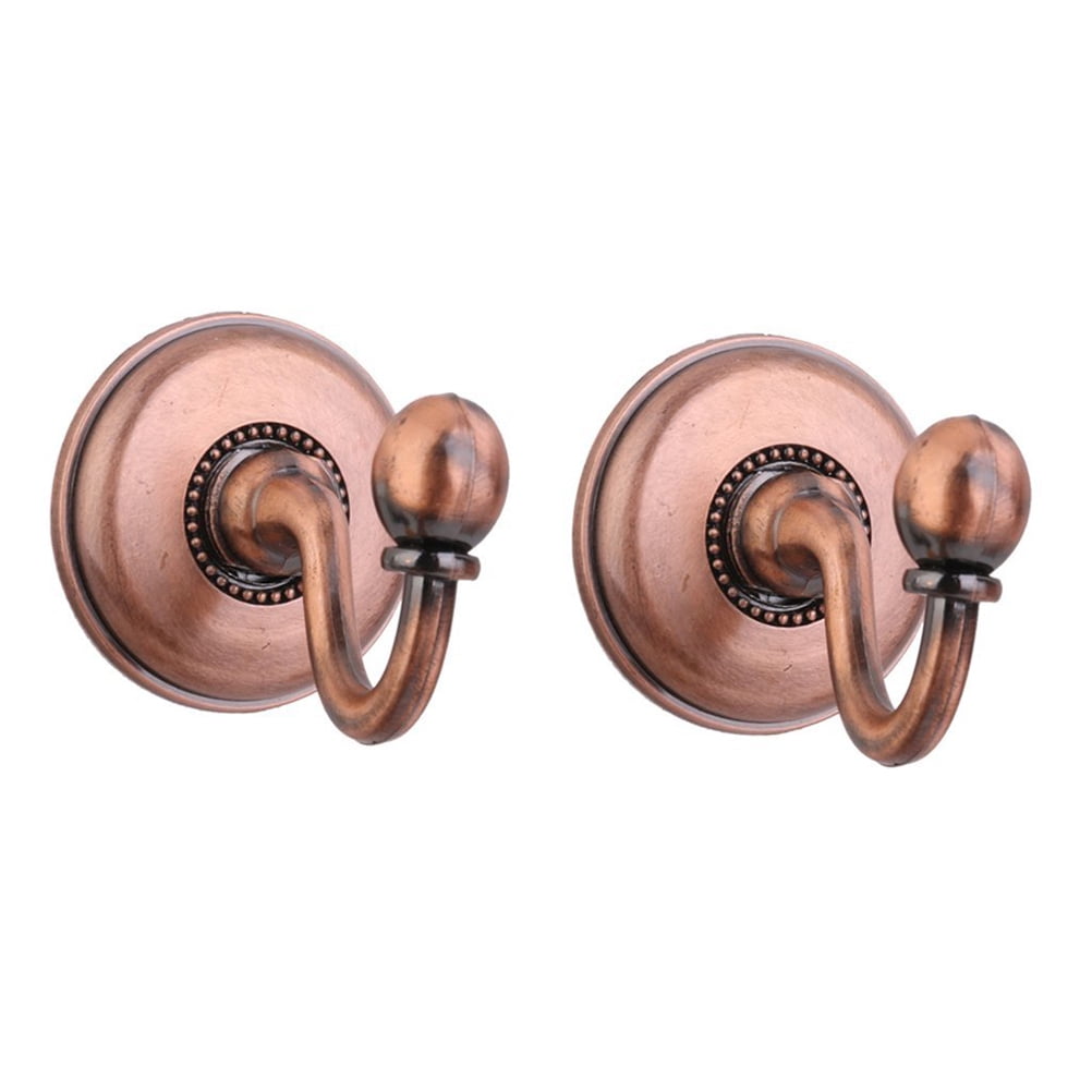 2 Pcs Hook Damage-free Hooks Curtain Holdbacks Black Tiebacks Pommel ...