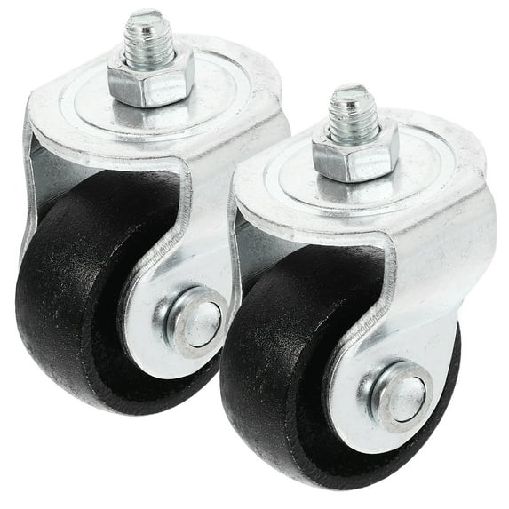 Phenofice Silver Steel Caster Wheels, 2-Ton, for Floor Jack, Furniture ...