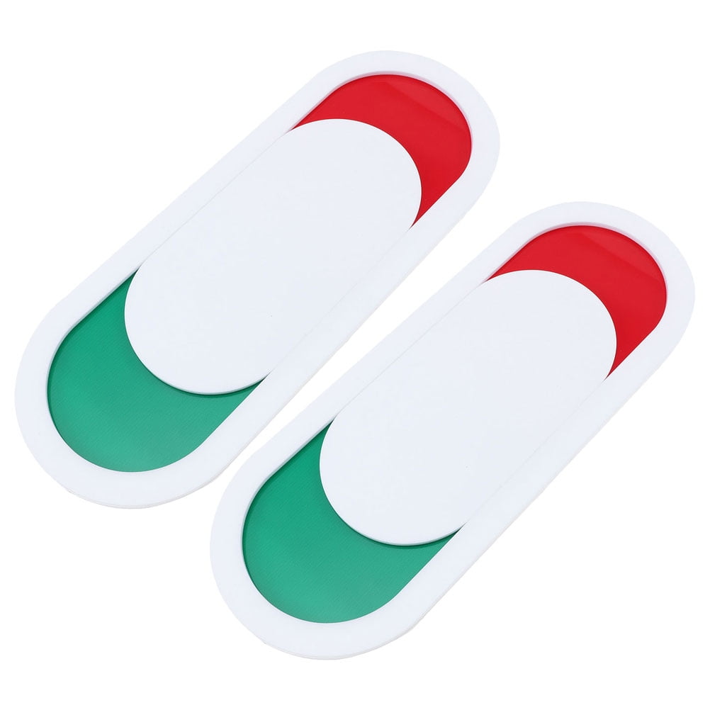 2 Pcs ID Plate Toilet Privacy Slider Open Slider Privacy Sign Restroom ...