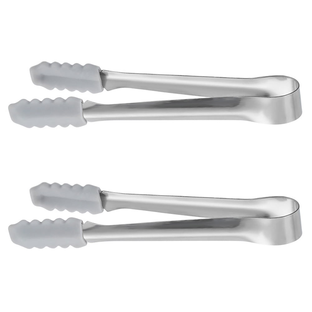 2 Pcs Ice Cube Tongs Coffee Accessories Sugar Cube Tong Toast Tong ...